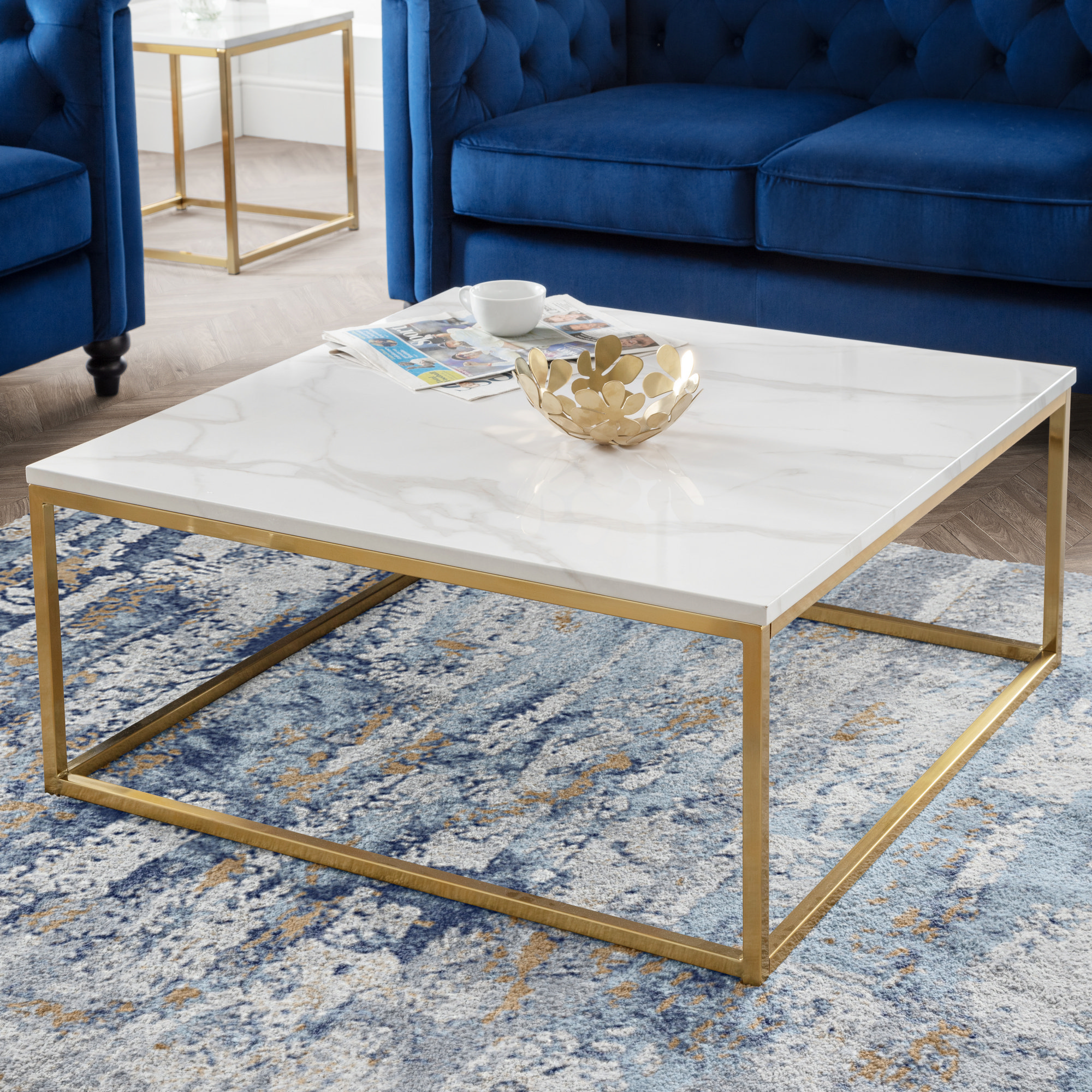 Jenson Gold Coffee Table | MFI