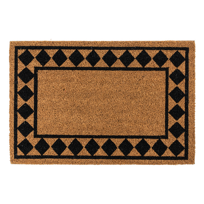Eco-friendly Coir Doormat with Diamond Border | MFI